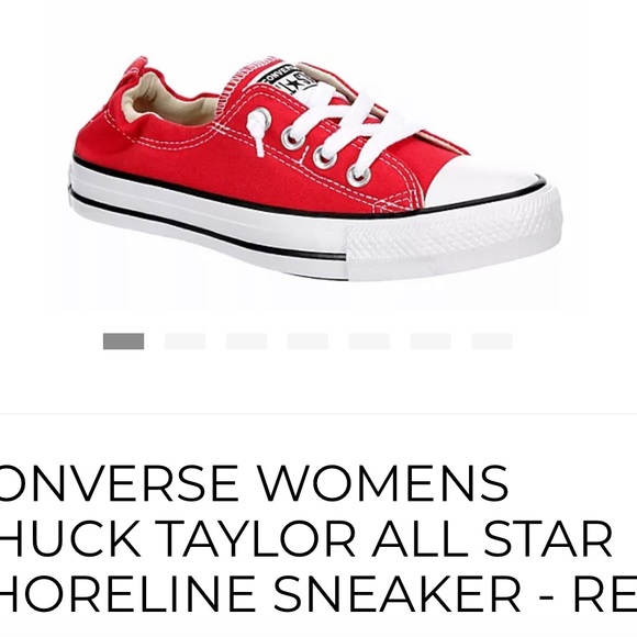 Converse | Shoes | Converse All Star Red Sneakers Size 7 | Poshmark